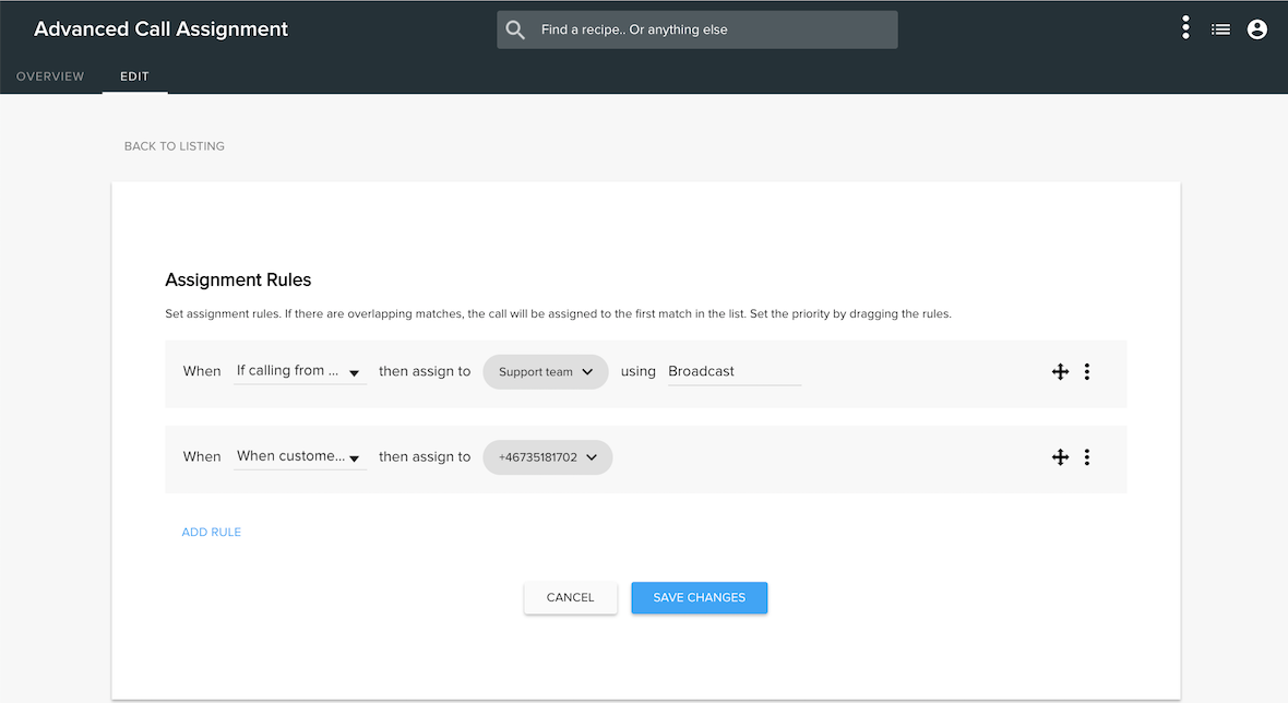 Kaisa Predictive Routing workflow – Kaisa
