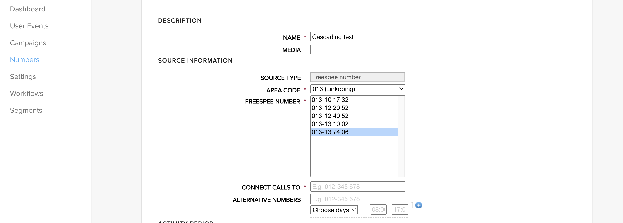 Cascade and broadcast calls – Kaisa