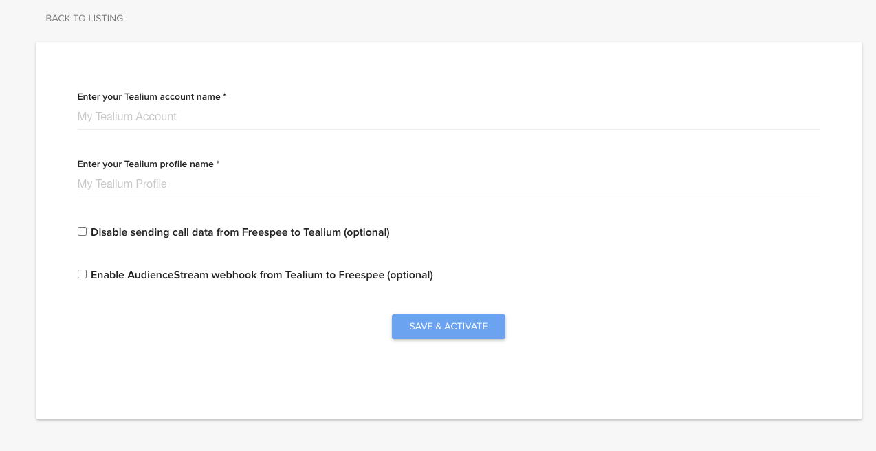 Tealium integration – Kaisa